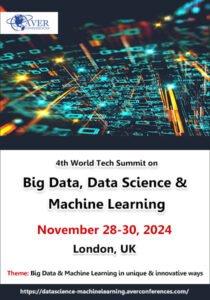 4th World Tech Summit on Big Data, Data Science & Machine Learning ...